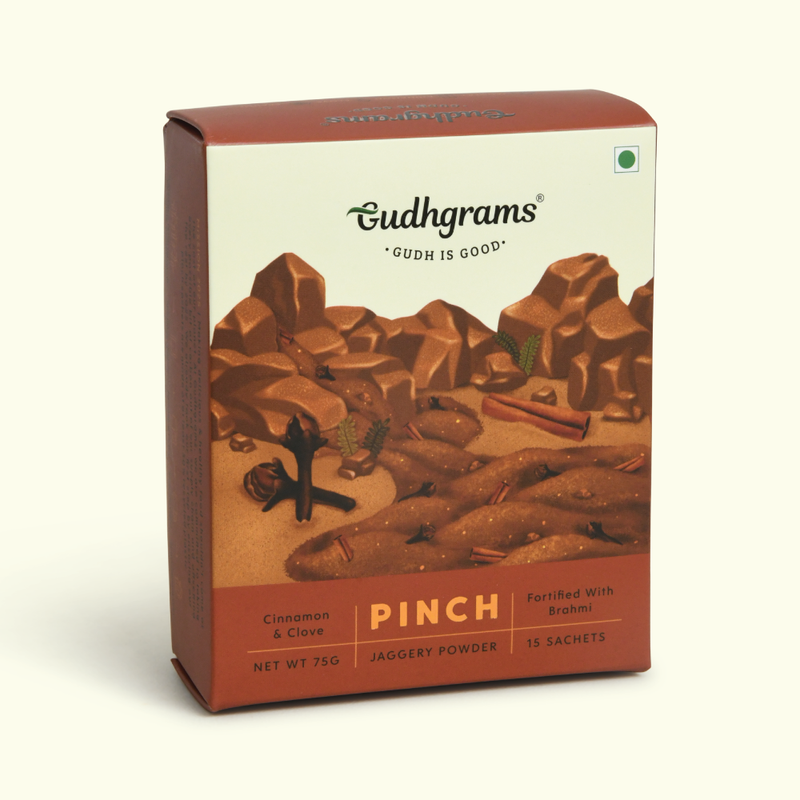 Flavoured jaggery powder dessert, replacing sugar Mithai | Pinch ...