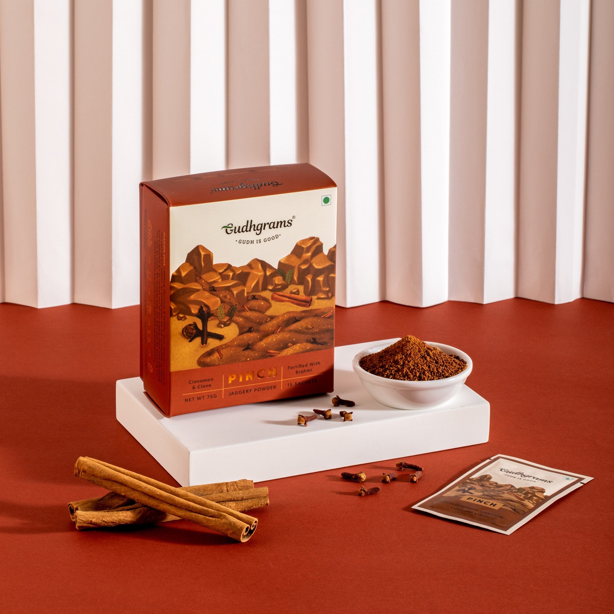 Flavoured jaggery powder dessert, replacing sugar Mithai | Pinch ...